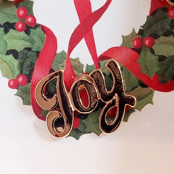 Avon | Jewelry | Vintage Avon Joy Pin And Holly Earrings Set | Poshmark